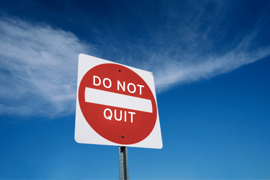 LEARNING NOT TO QUIT (PART 2) - Genesis Health Solutions